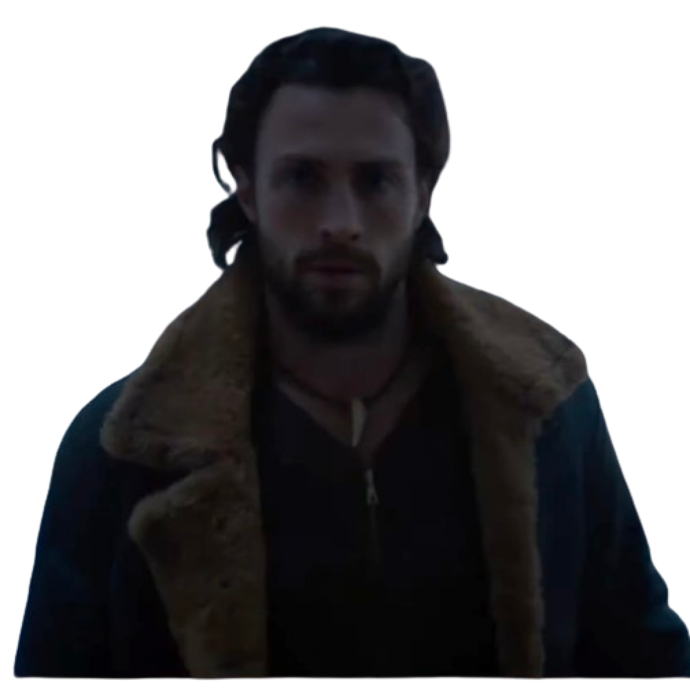 Kraven the Hunter Aaron Taylor Johnson Shearling Jacket Kraven the Hunter Aaron Taylor Johnson Shearling Jacket